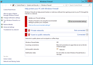 How to disable/enable Firewall in Windows Server - Knowledge Base | Hyonix