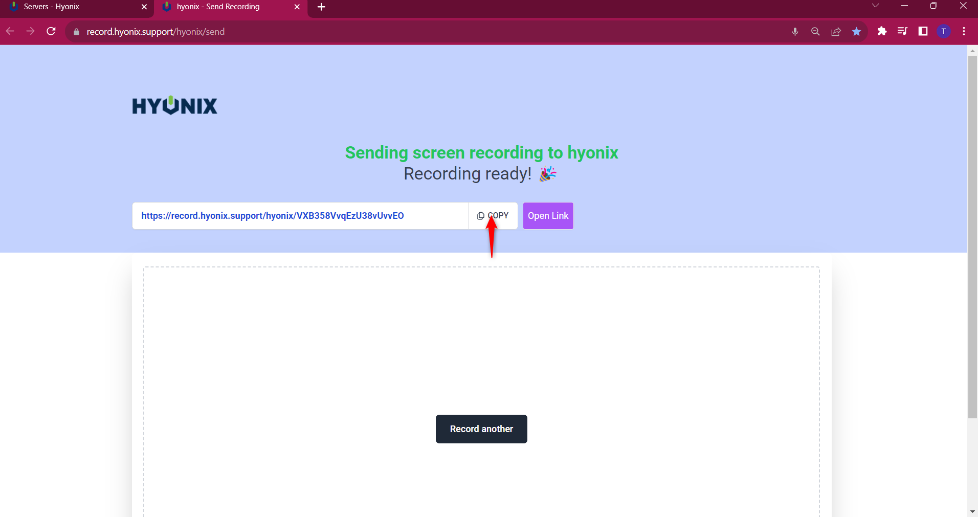 How to record a video and send it to Hyonix customer support - Knowledge Base | Hyonix