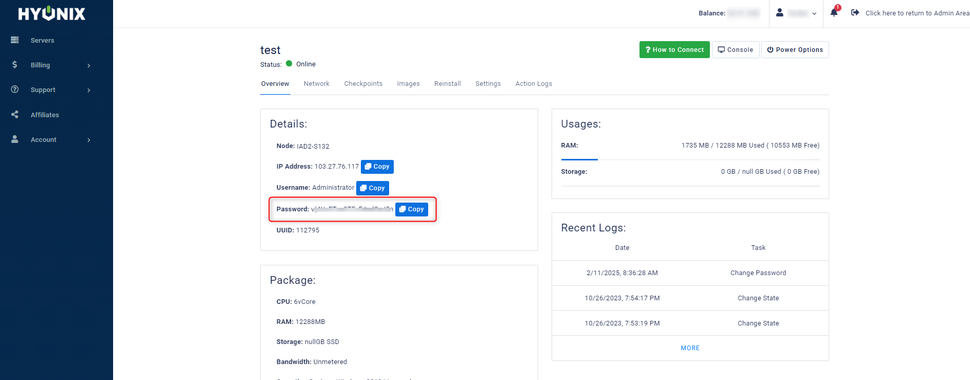 How To Reset The Administrator Password Using Hyonix Portal Knowledge Base Hyonix