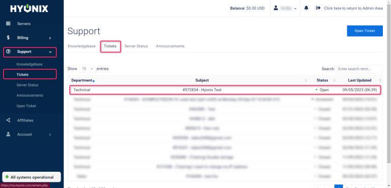 How to reply to a Hyonix’s ticket - Knowledge Base | Hyonix