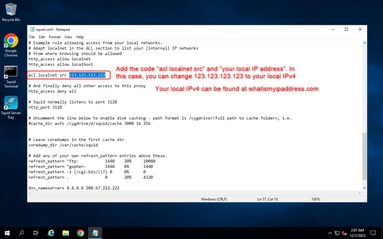 How To Setup And Configure A Squid Proxy On Windows Server Knowledge Base Hyonix