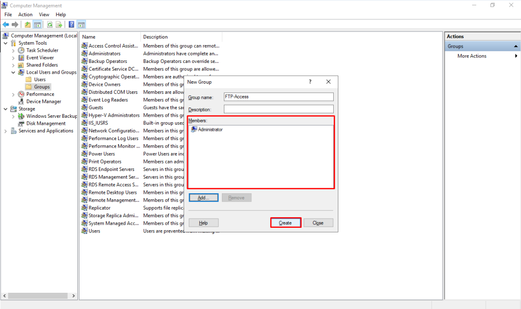 How to install and Configure FTP on Windows server - Knowledge Base ...