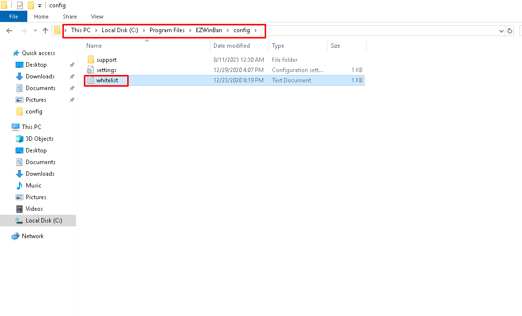 How to add your local IPv4 to EZWinban whitelist - Knowledge Base | Hyonix