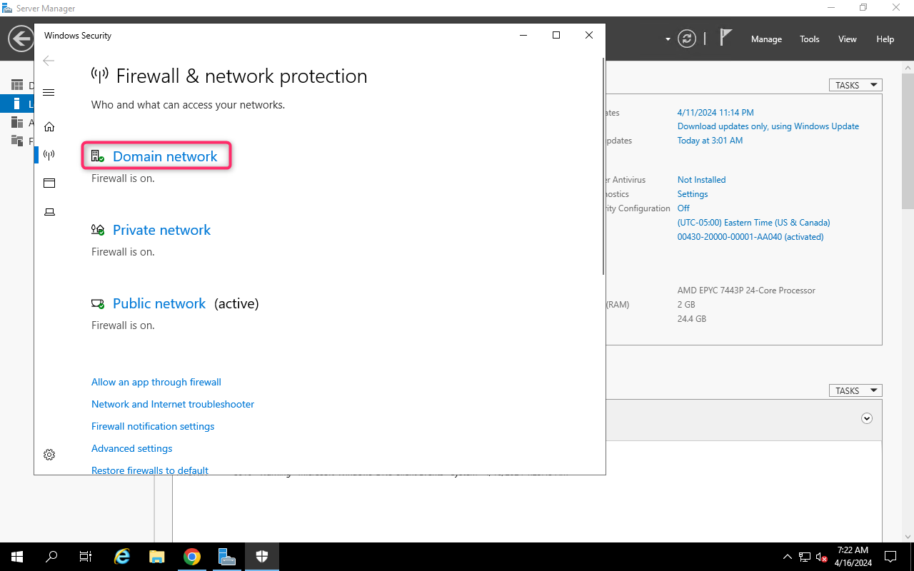 How to disable/enable Firewall in Windows Server - Knowledge Base | Hyonix How to disable/enable Firewall in Windows Server - Knowledge Base | Hyonix