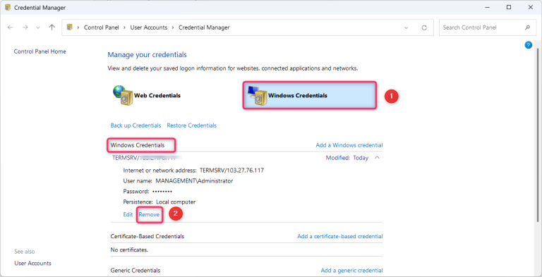 How to fix if Windows does not save Remote Desktop Credentials ...