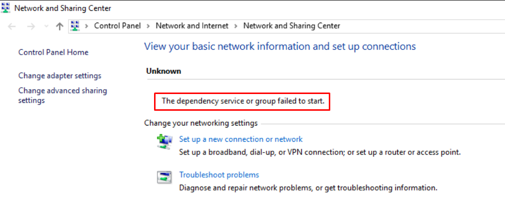 How to fix the error “The Dependency Service or Group Failed to Start ... How to fix the error “The Dependency Service or Group Failed to Start ...