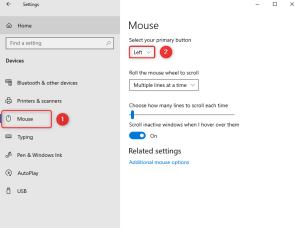 How to Fix Windows Mouse Buttons Reversed - Knowledge Base | Hyonix