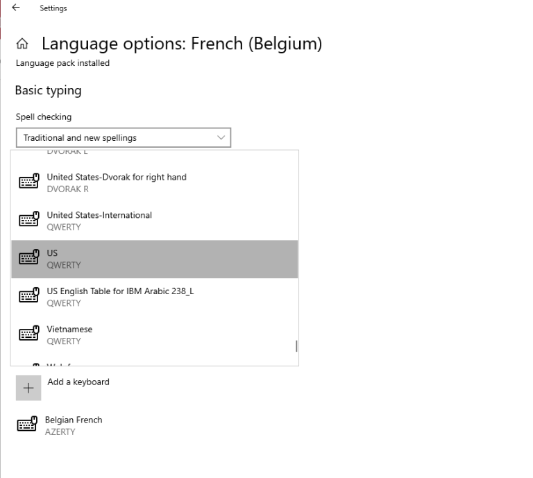 How to change keyboard layout in Windows Server - Knowledge Base | Hyonix